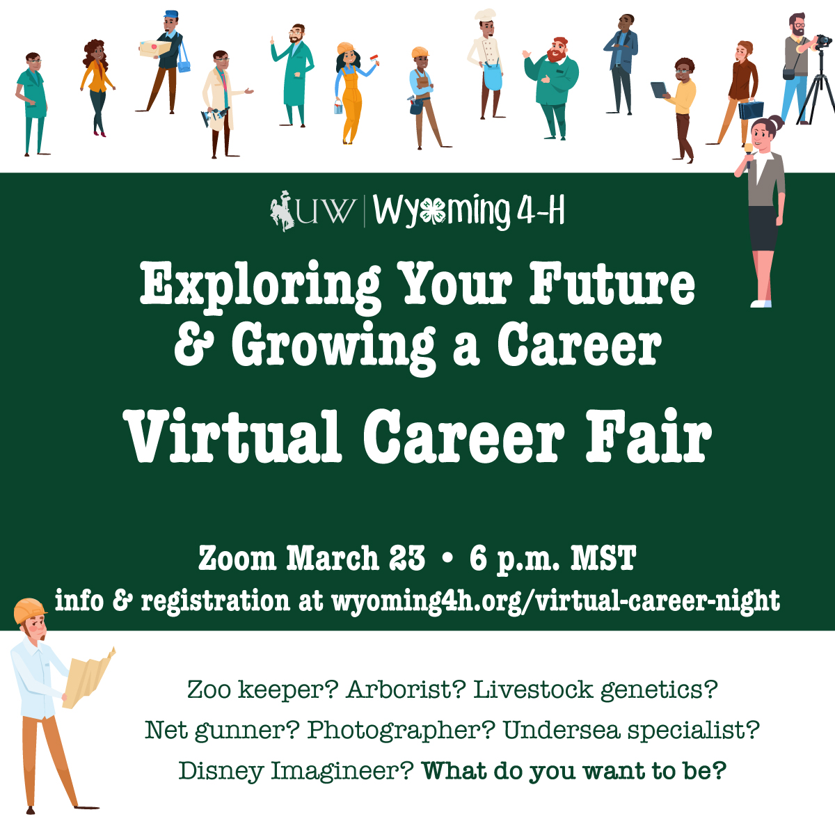 Youths during virtual career night have access to pros from six career ...